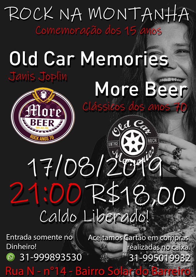 Old Car Memories + More Beer - Rock e Cia